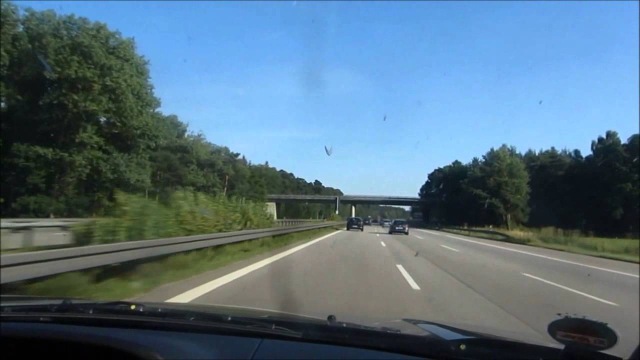 Autobahn A9 Nürnberg - München [ Sommer 2014 ] - YouTube