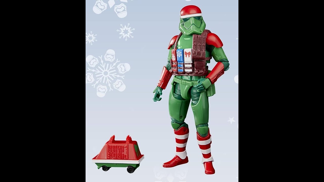 STAR WARS The Black Series First Order Stormtrooper (Holiday Edition ...