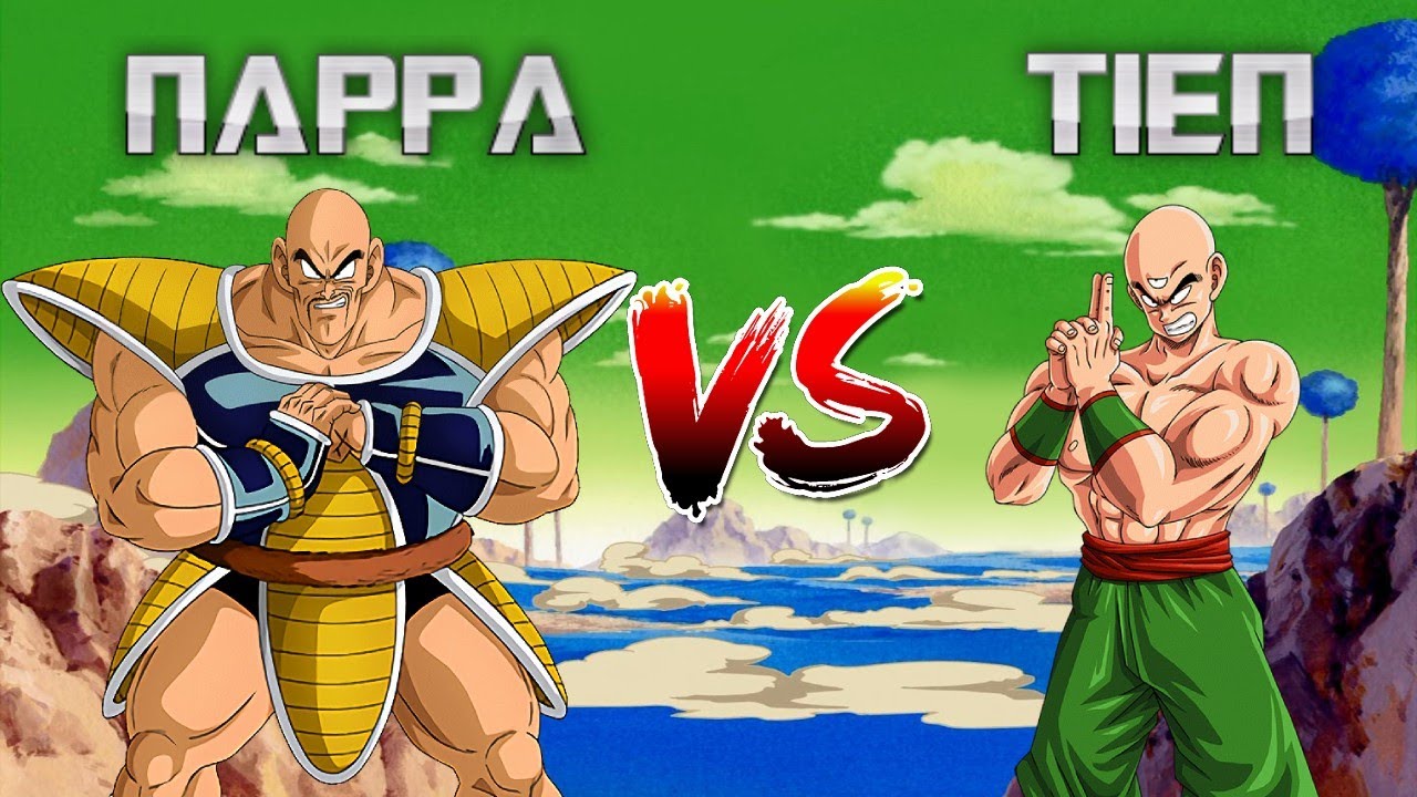 DBSCG Nappa vs Tien - YouTube