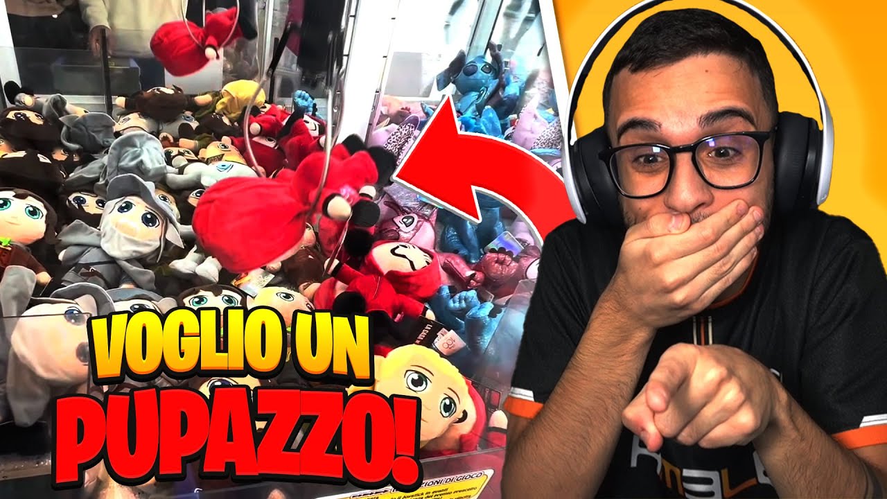 spendo 50€ al GANCIO per prendere tutti i PUPAZZI - YouTube