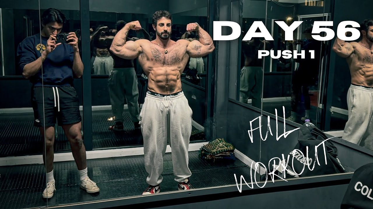 Day 56 - Push Session Workout Review - YouTube