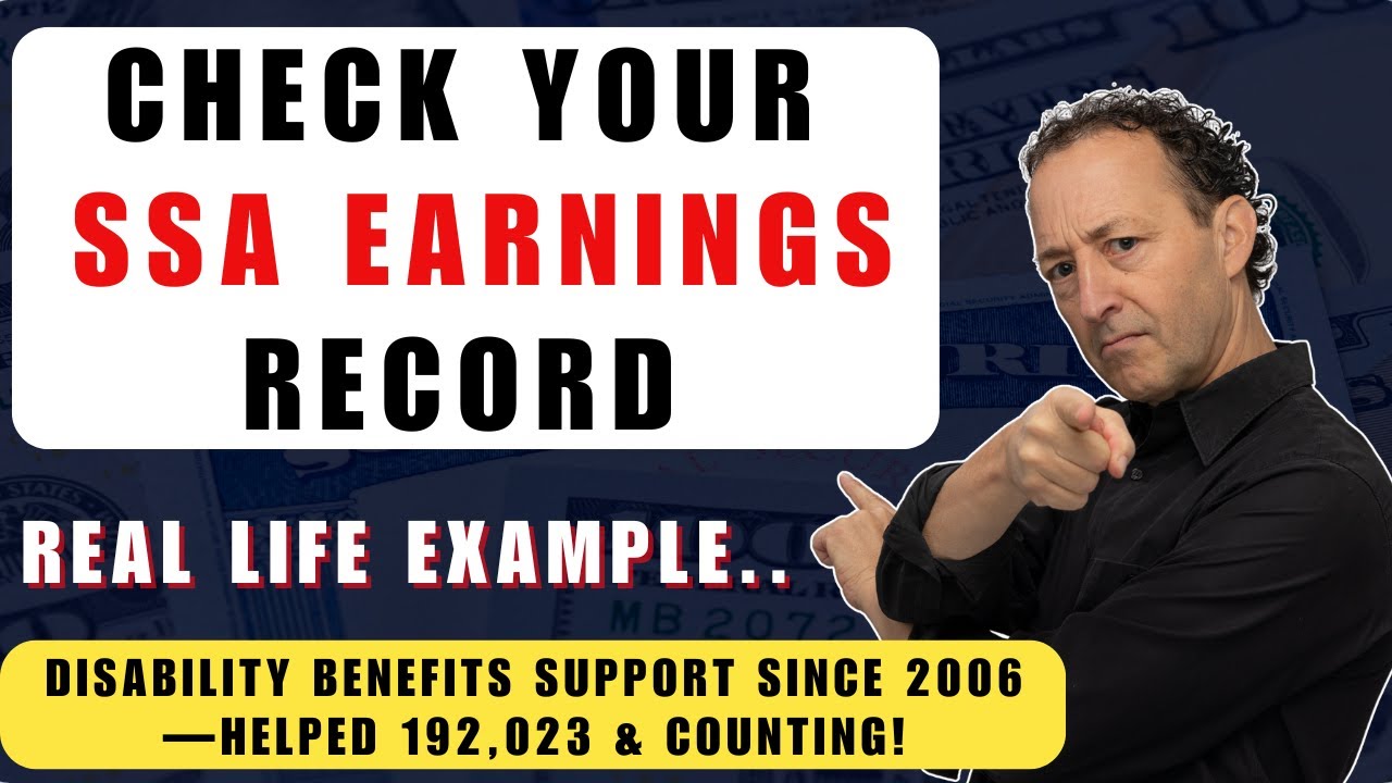 Why You Should CHECK Your Social Security Earnings Record Today! - YouTube