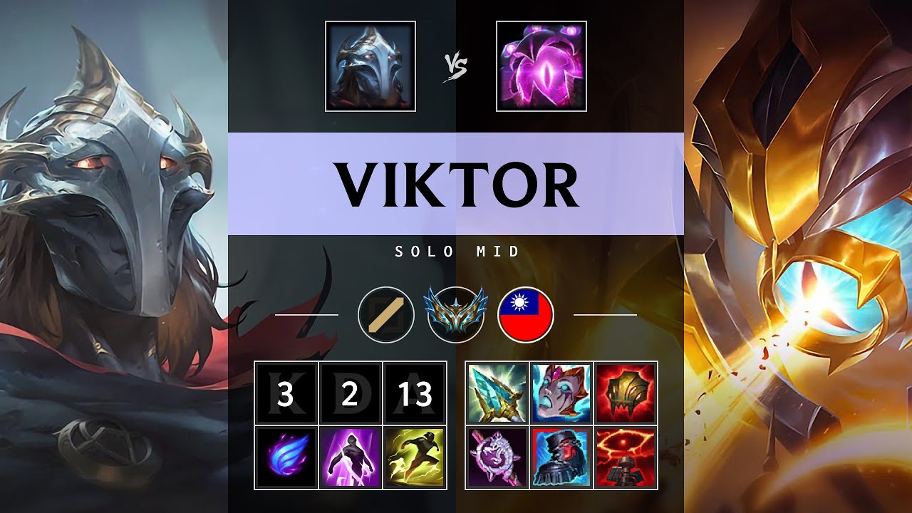 Viktor Mid vs Vel'Koz - TW Challenger Patch 25.17 - YouTube