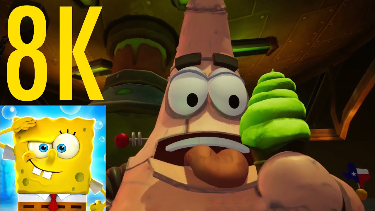 8K AI UPSCALE - SpongeBob SquarePants - BFBB - Mobile iOS Android (Part ...