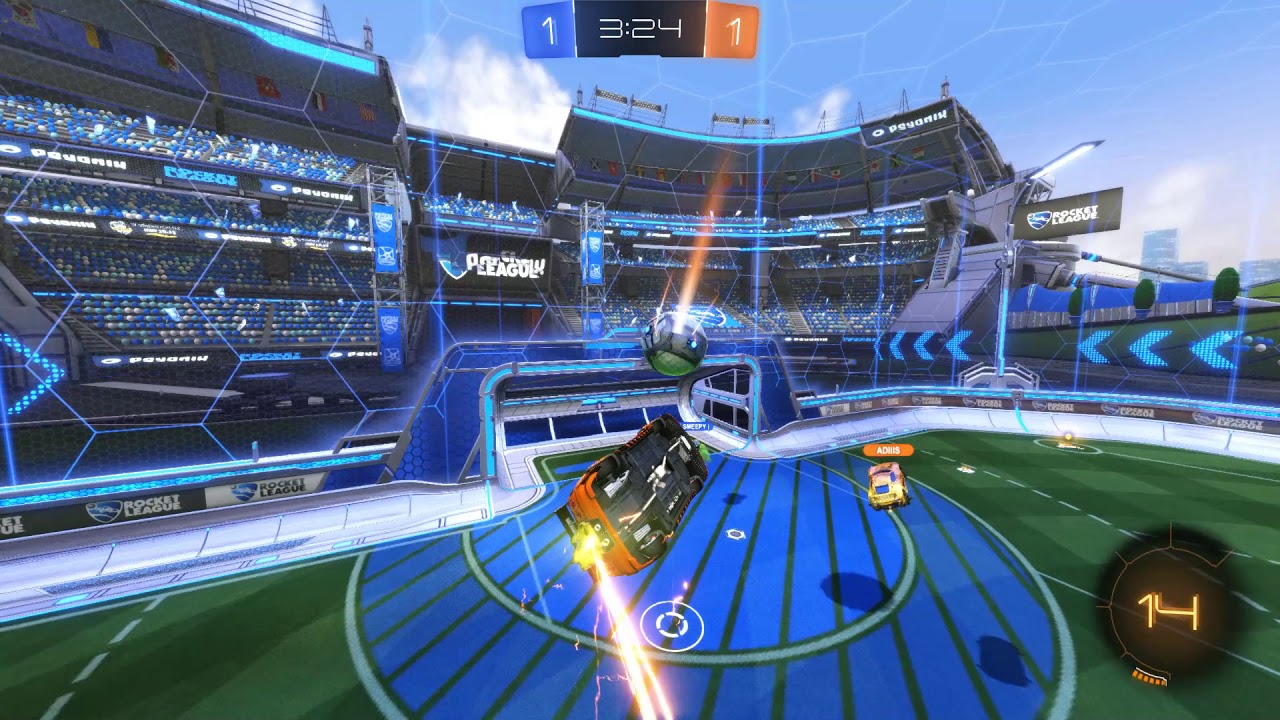 Rocket League teamwork - YouTube