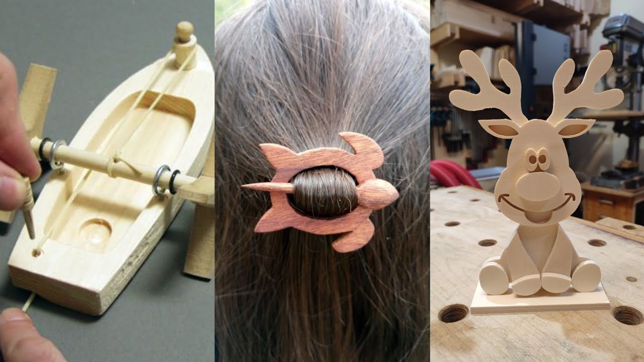 TOP 50 FANTASTIC PROFITABLE EASY TO MAKE HANDWORK WOODEN DECORATION ...