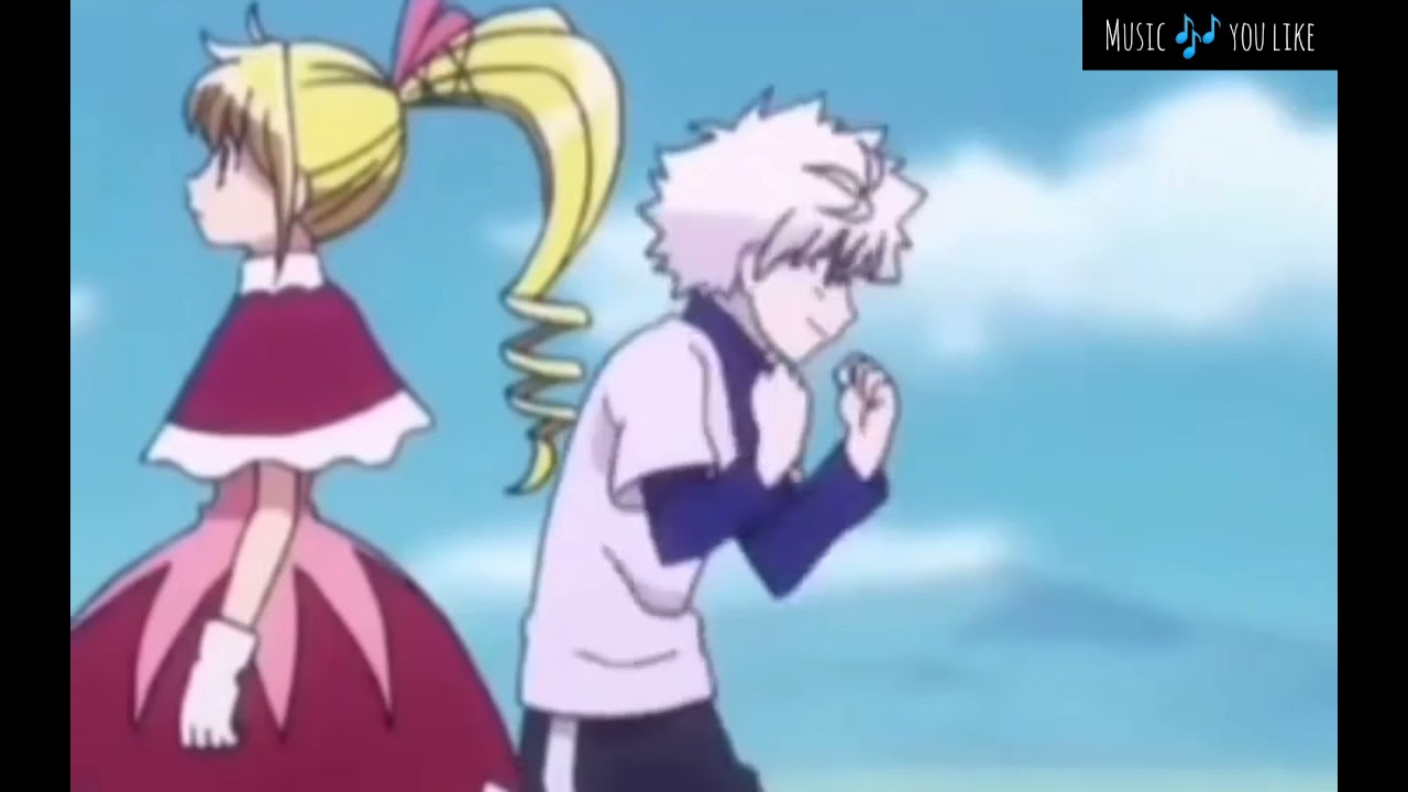 killua boxing 🥊 the air - YouTube