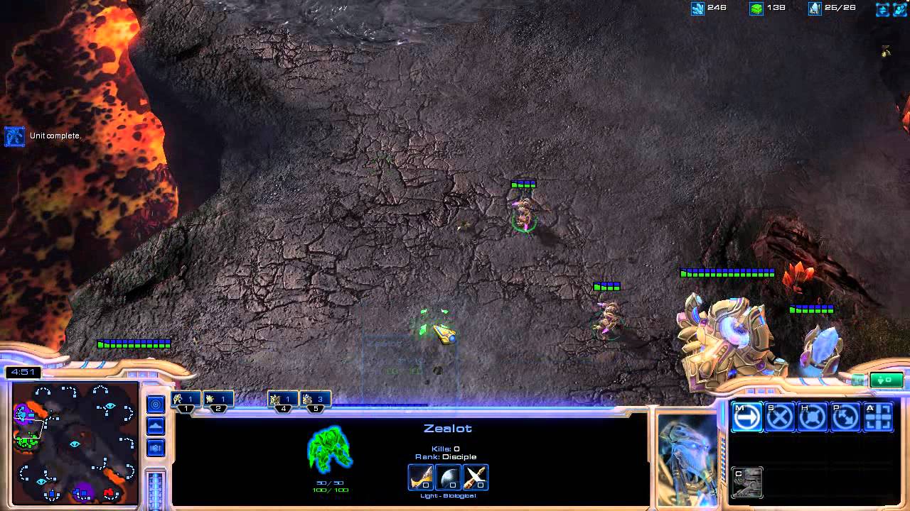 (12) Starcraft 2 Random (7.1) - YouTube