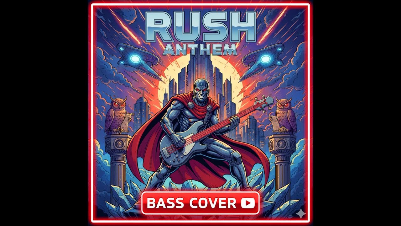 Rush Anthem Bass Cover – Progressive Rock Bass Performance 🇨🇦 - YouTube