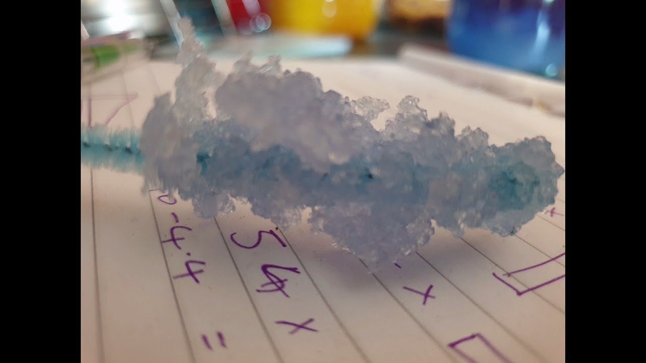 How to Make Space Crystals - YouTube
