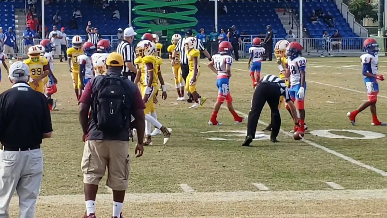 2018 115lb Pop Warner National Championship Game|| Virginia Beach ...