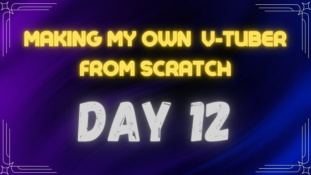 making my own v-tuber model - day 12 (LIVE 2D CONT.) - YouTube