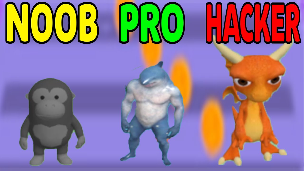Monster Evolution: Demon DNA - NOOB VS PRO VS HACKER - YouTube
