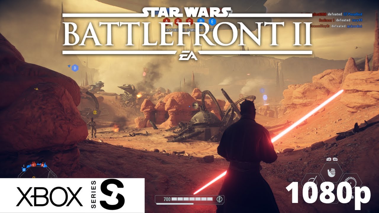 STAR WARS BATTLEFRONT II | Xbox Series S | 1080p | Gameplay | - YouTube
