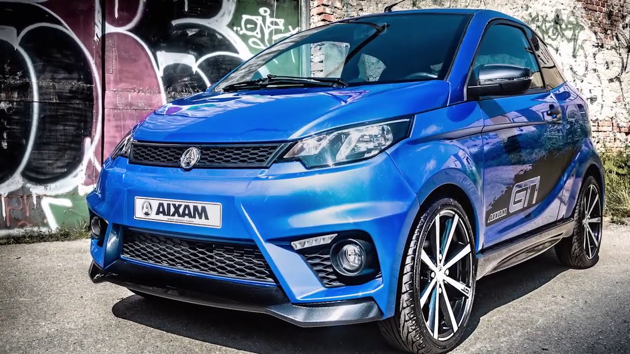 AIXAM COUPÉ GTi Sensation - YouTube