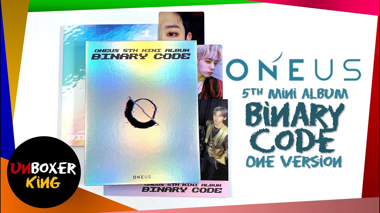 ONEUS 원어스 || BINARY CODE || ONE VERSION || KPOP ALBUM UNBOXING - YouTube