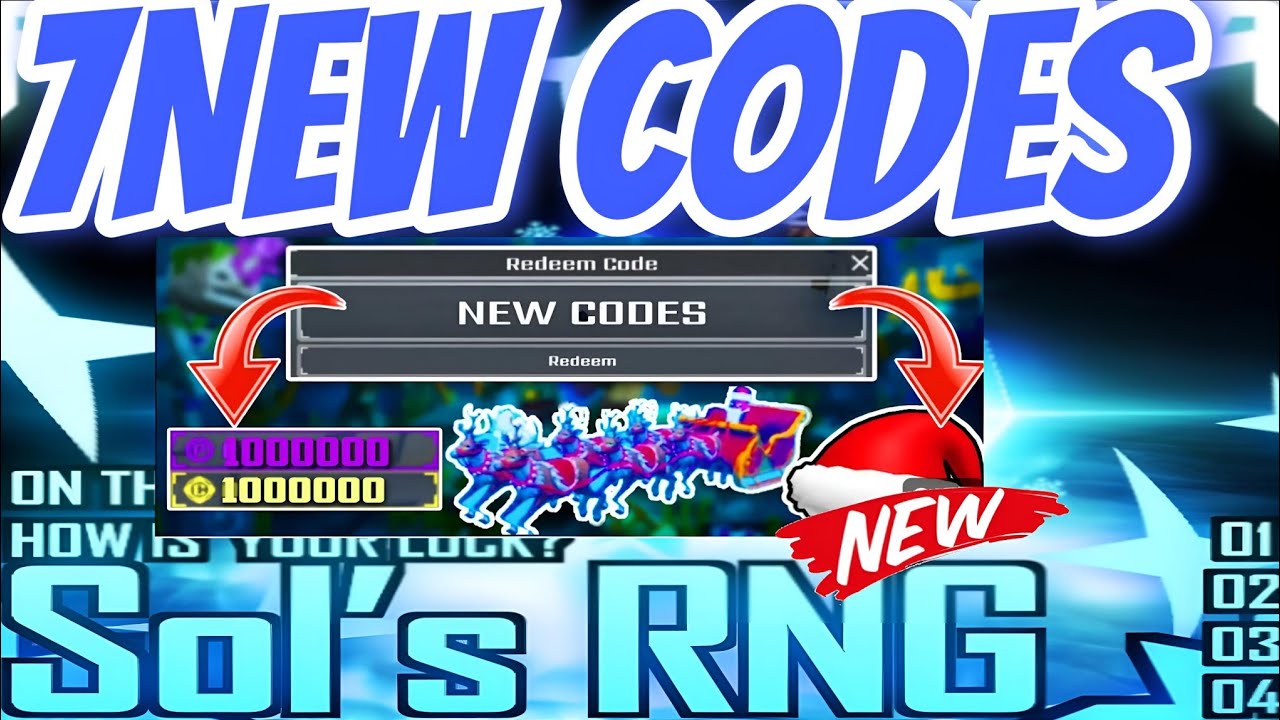 ⚠️SOLS RNG CODES IN 2025 - ROBLOX CODES FOR SOLS RNG | SOLS RNG CODES ...