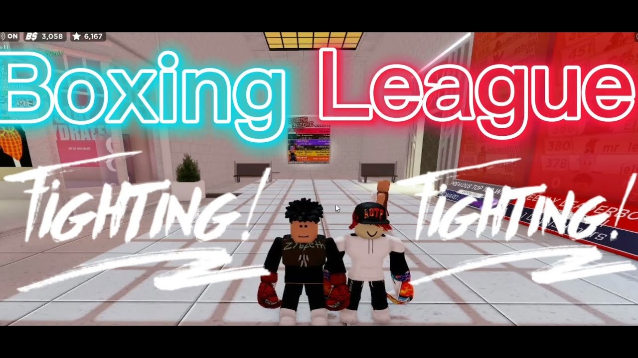 Roblox Boxing League (with my cuzzin dwayne) - YouTube
