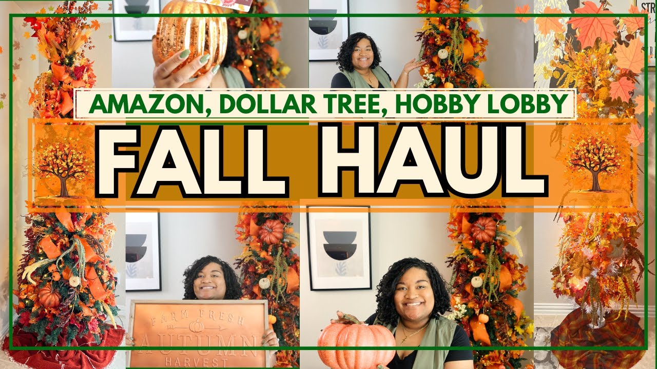 HUGE FALL DECOR HAUL 2024 | FALL DECOR HAUL 2024| FALL SHOPPING ...