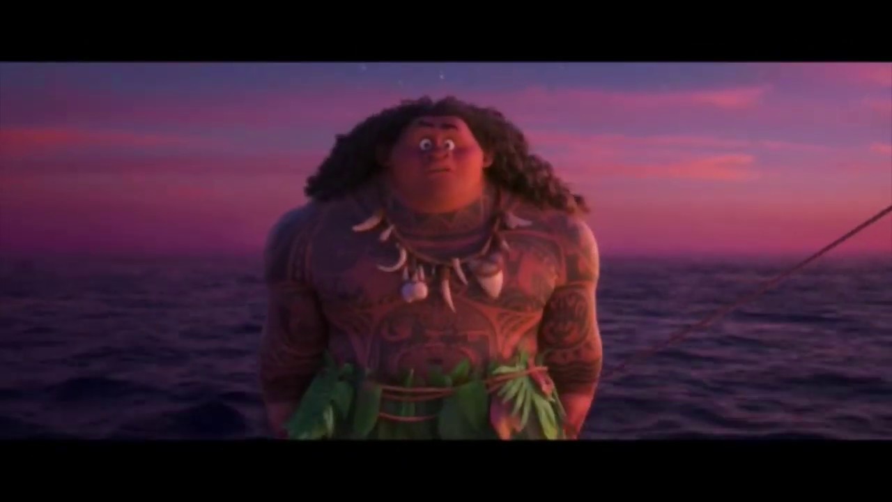 Maui telling toilet joke | Moana and Maui funny scene - YouTube