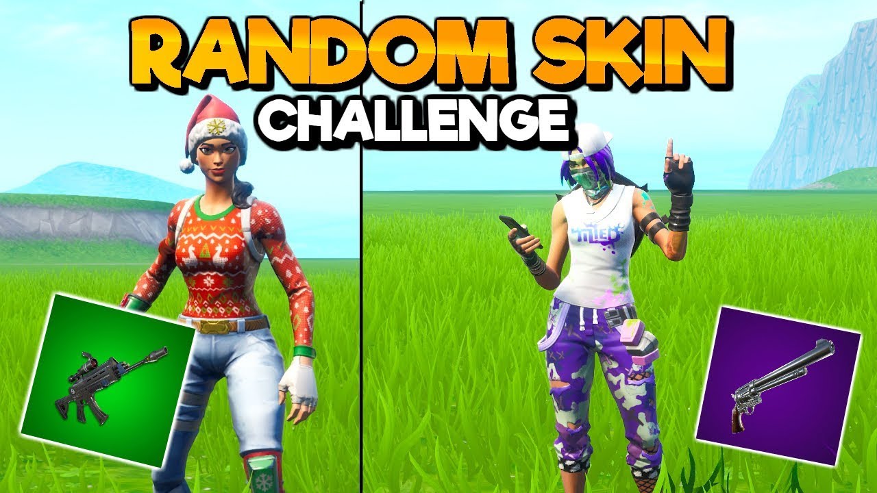 The Random Skin Challenge In Fortnite:Battle Royale - Gaming - Hyper ...