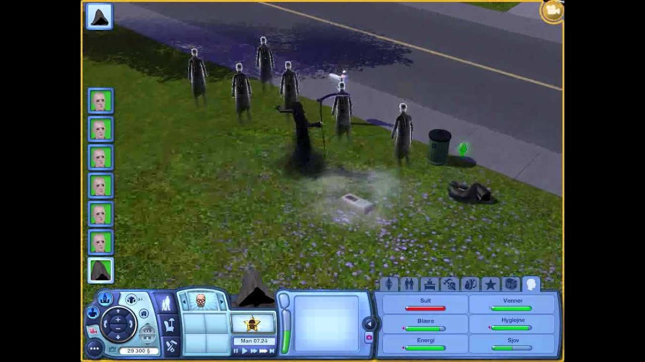The Sims 3: Death by old age - YouTube