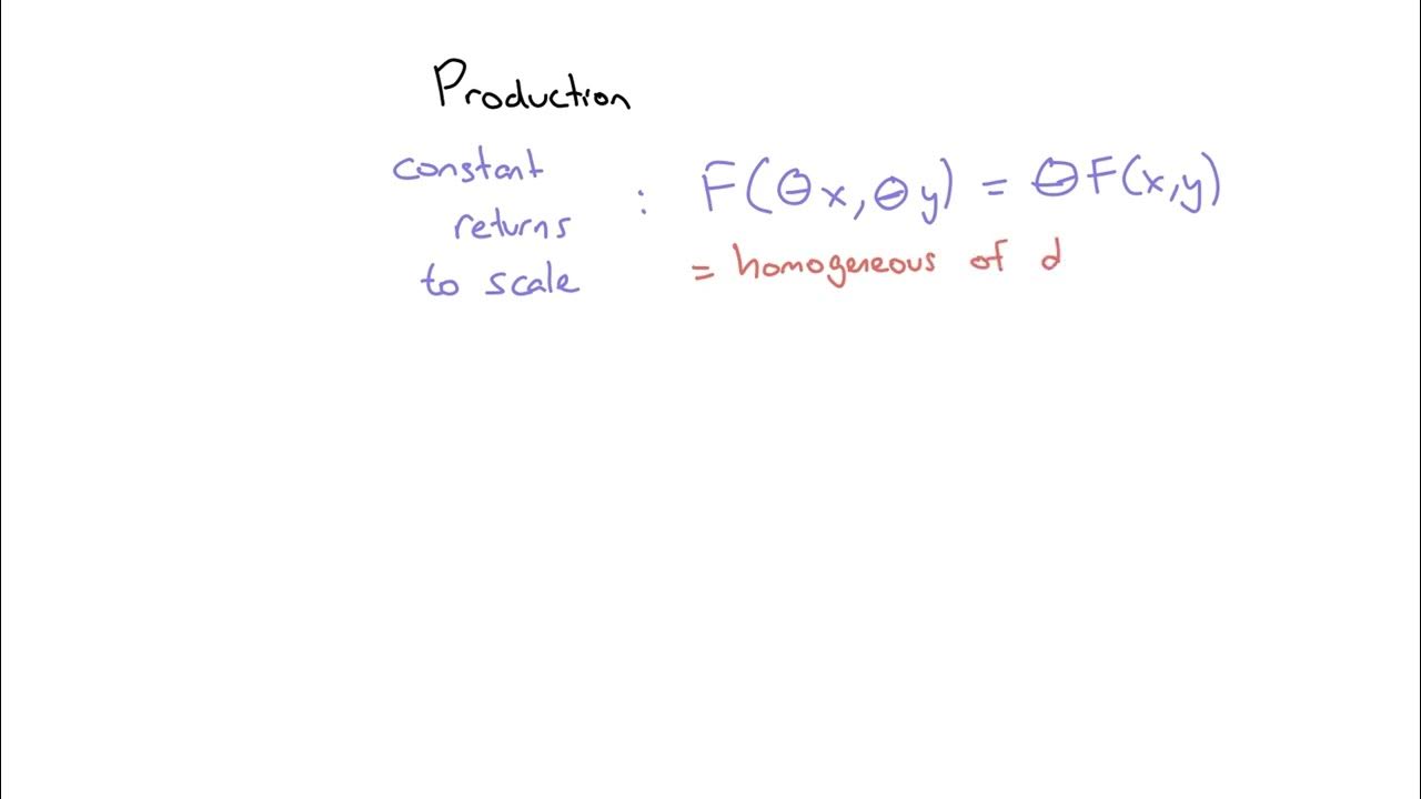 . Use the properties of homogeneity to show that a strict Cob-Douglas production function given ...