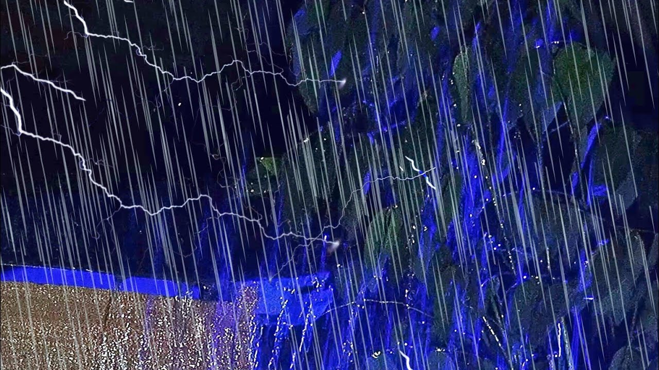 Night Rain Sounds to Sleep Instantly and Fast | The Sounds of Rain ...