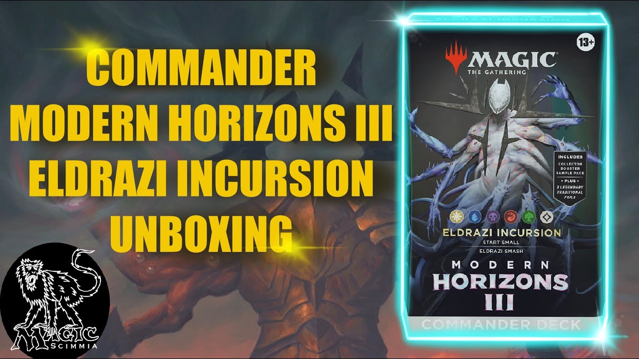 Commander unboxing - Modern Horizons 3 - Eldrazi Incursion - Mtg Italia ...