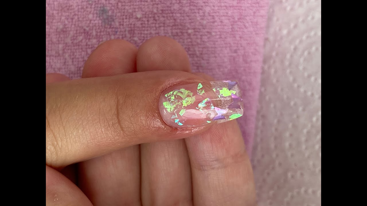 UV Gel Nail Extension Tutorial - YouTube