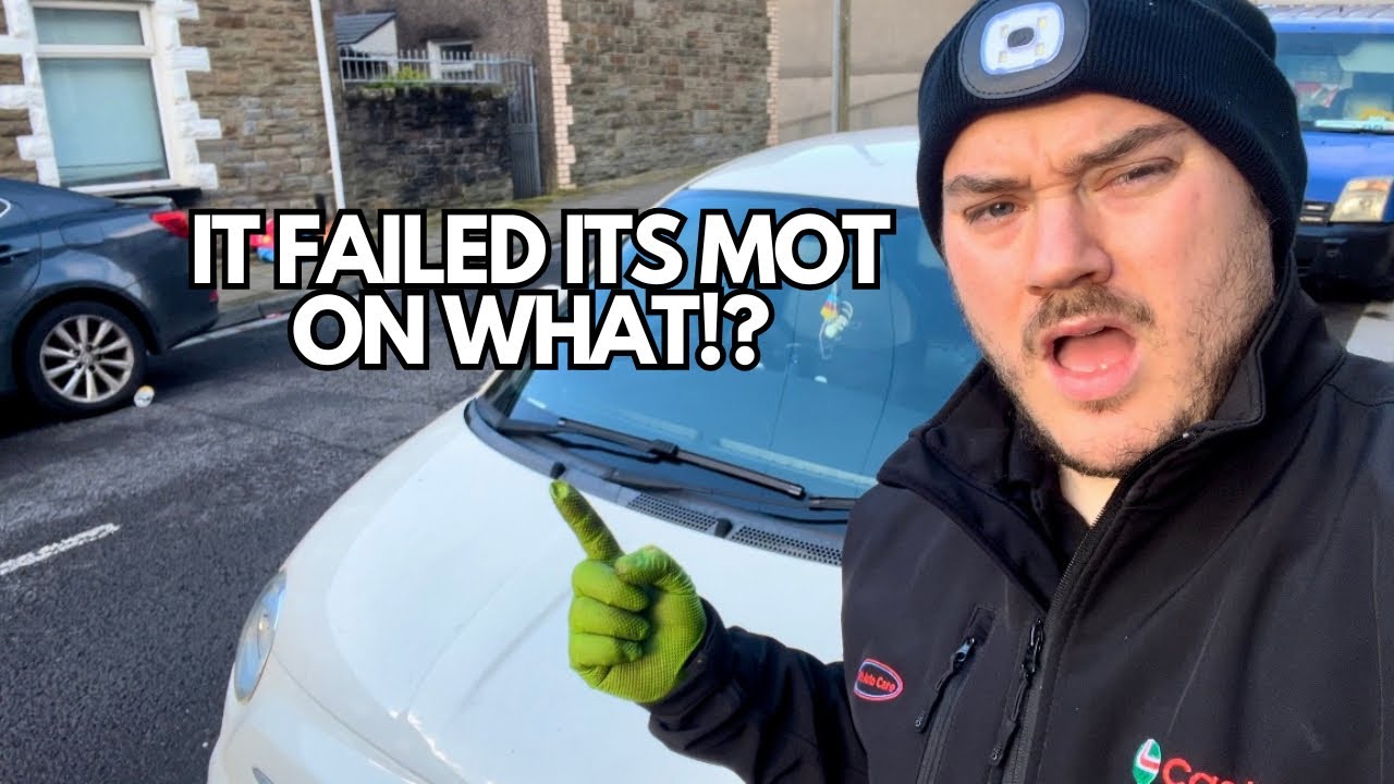 You’ll never guess what this #fiat500 failed its mot on! - YouTube