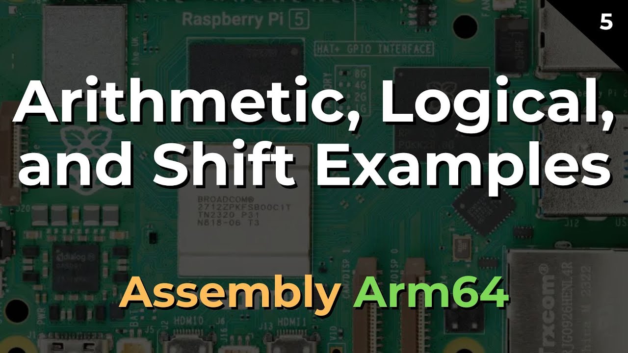 Arm64: How Arithmetic, Logical, and Shift Instructions Work #assembly # ...