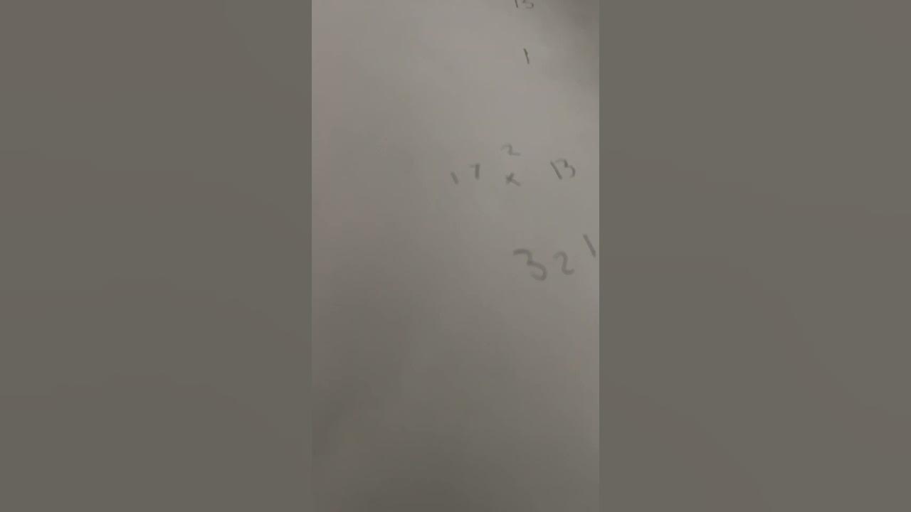 Rainbow Method:Trick for multiplying 2 digit numbers - YouTube