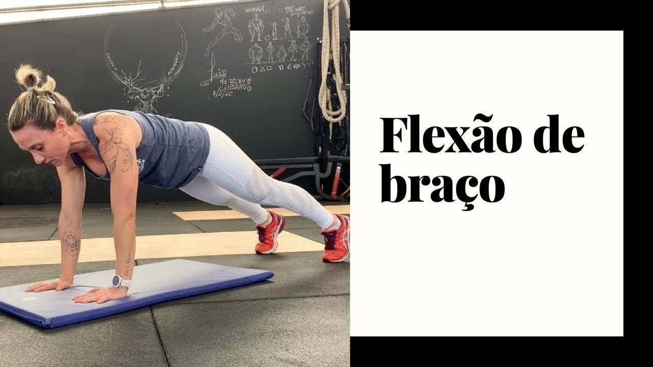 Como aprender a fazer flexão de braço com 4 passos essenciais: - YouTube