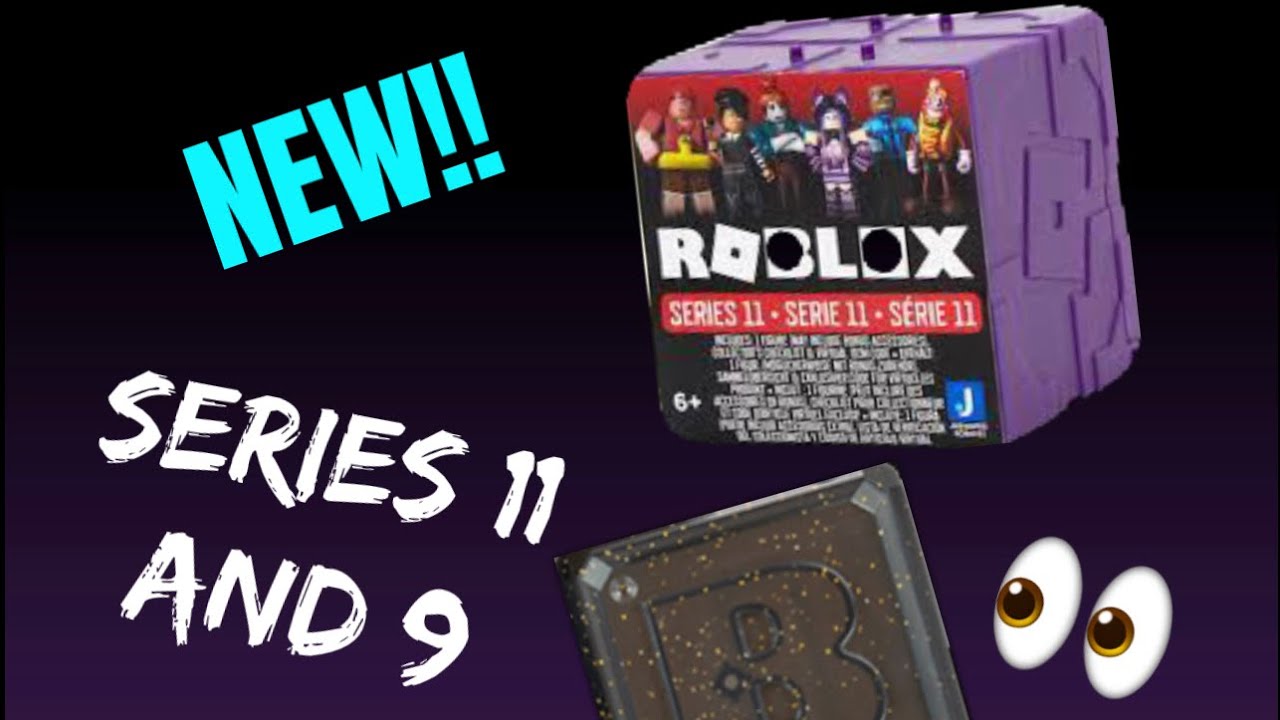 Roblox toys series 9 and 11 unboxing - YouTube