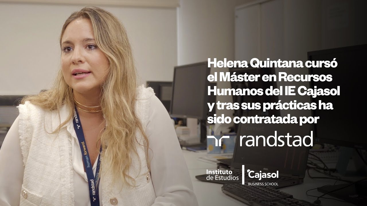 Conoce la historia de Helena Quintana, alumna contratada en Randstad ...