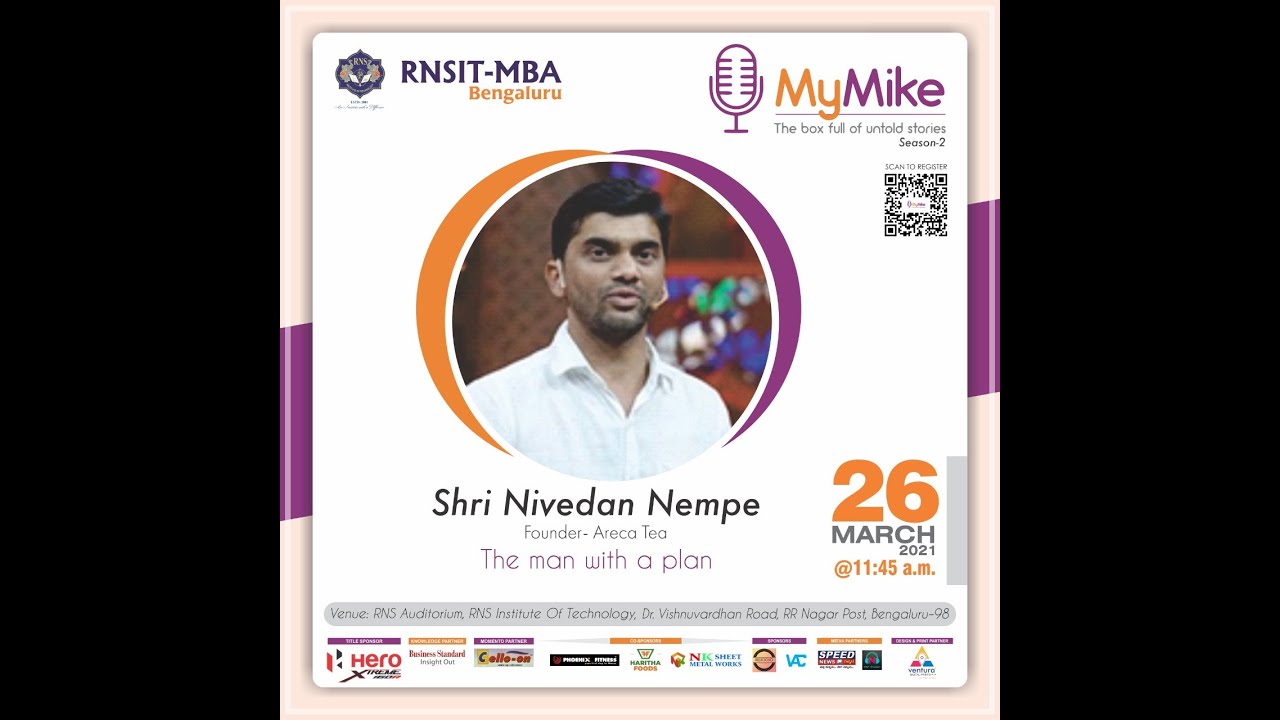 Shri Nivedan Nempe-Founder- Areca Tea “The man with a plan” @ MyMike ...