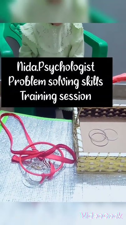 Problem solving skills training session for autistic children.... - YouTube