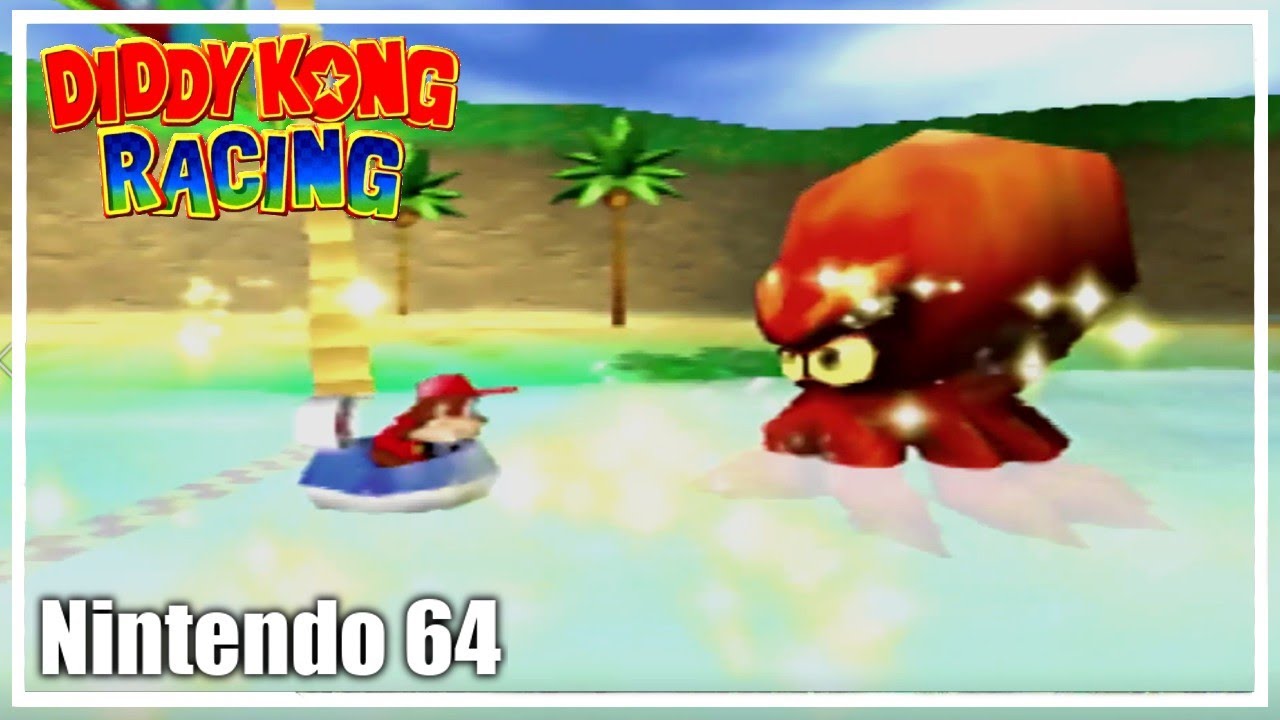 Diddy Kong Racing 100% Nintendo 64 Walkthrough (Sherbet Island) - YouTube