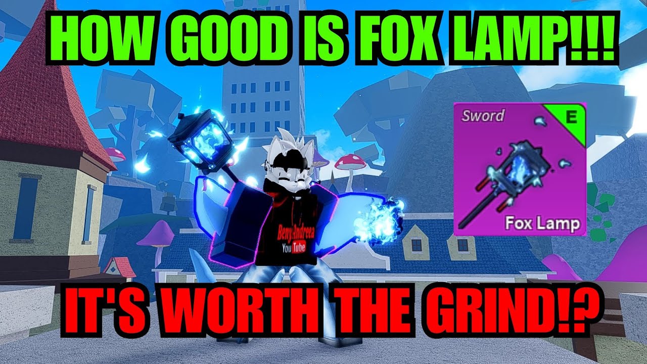 How good is Fox Lamp in Blox Fruits !!!😱Is it worth to the grind ...