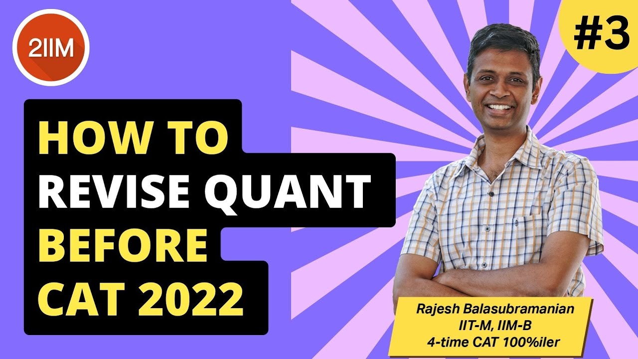 How to Revise Quants for CAT Effectively | Last Leg Preparation for CAT ...