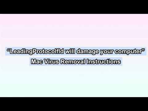 "LeadingProtocolfld will damage your computer" Mac Virus Removal Guide - YouTube