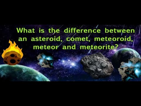 Mystery of Asteroids, Comets, Meteors, Meteorites and Meteoroids solved ...