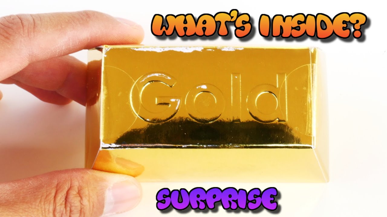 Gold Bar What is inside??Digging for Gold *Surprise Dig for the Hidden ...