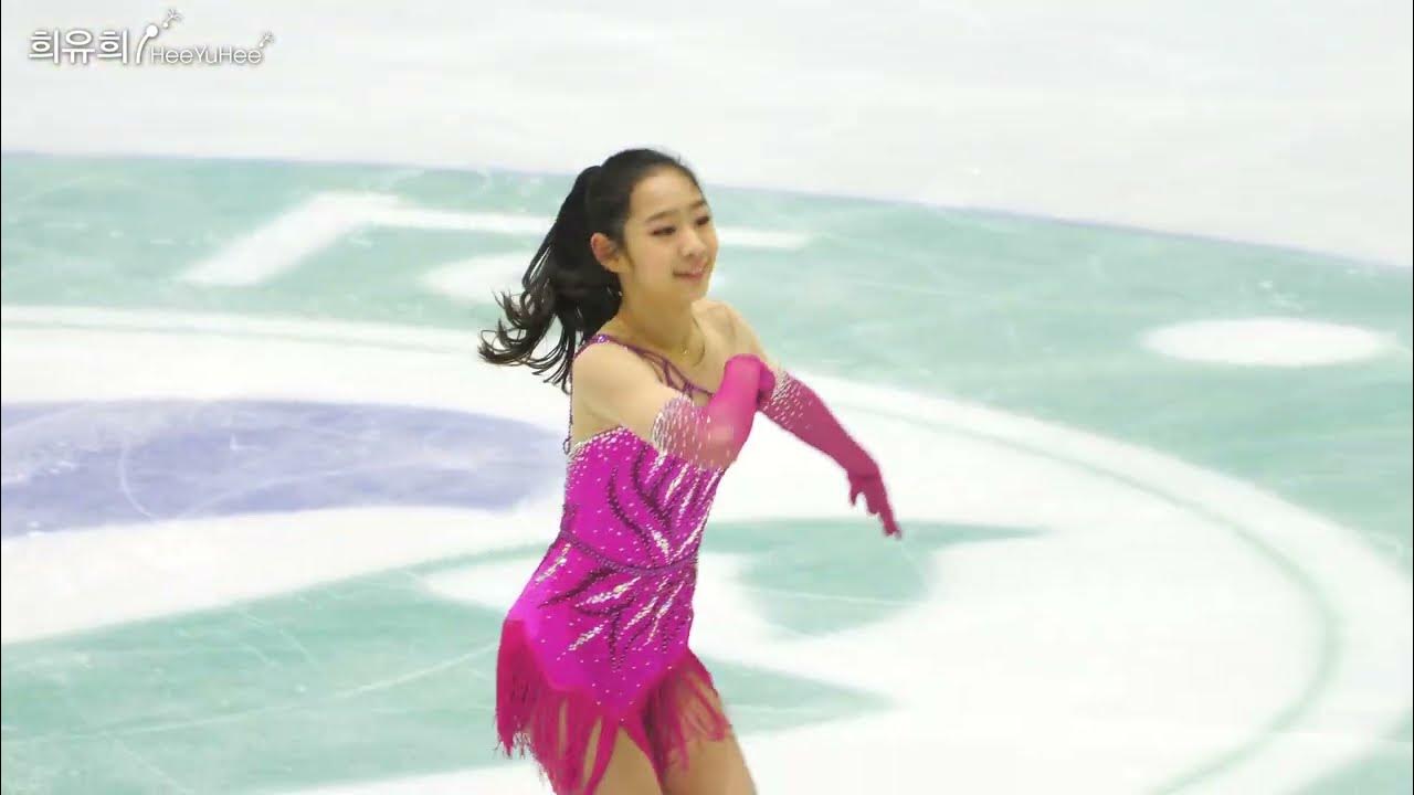 [4K60p] 조하연 Hayeon JO SP | 종합선수권 Korean Nationals (DAY1) | Jr. Women #8 | 정화중3 | 2024-01-04 ...