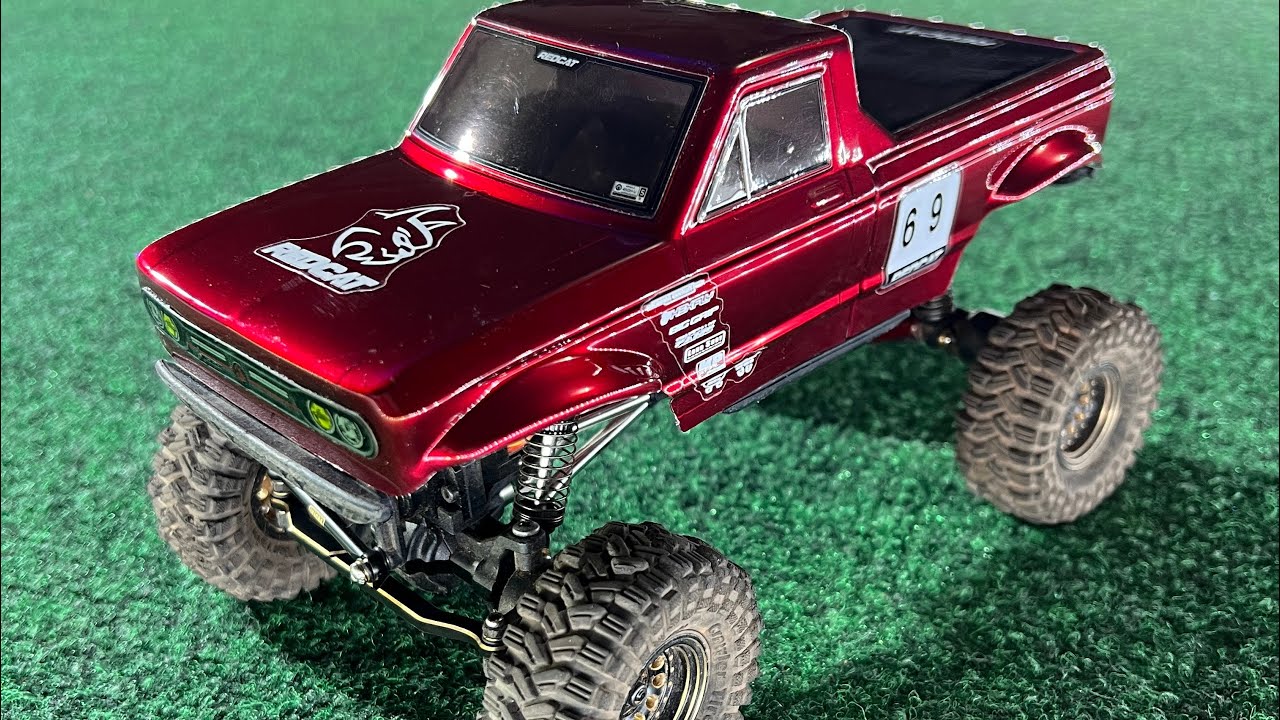 Redcat Ascent 18 RED HOT Body Swap - YouTube