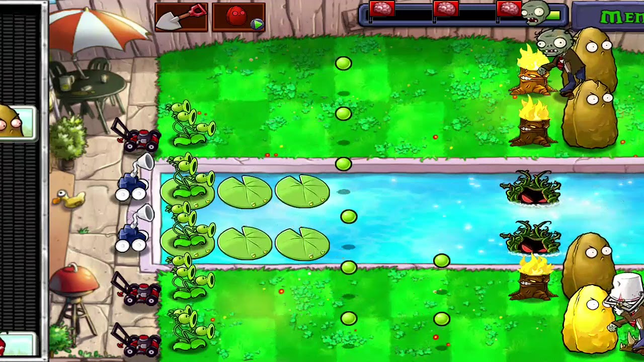Plants vs zombies mod apk too full of money - YouTube