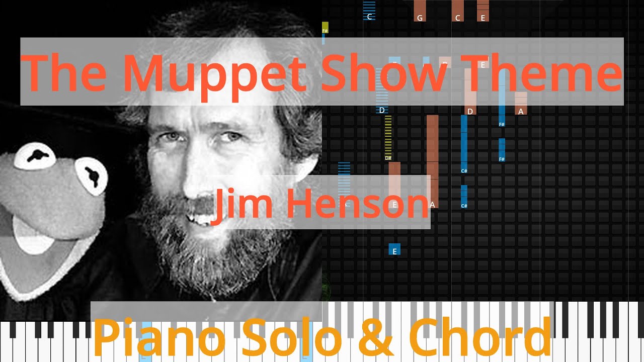 🎹Solo & Chord, The Muppet Show Theme, Jim Henson, Synthesia Piano - YouTube
