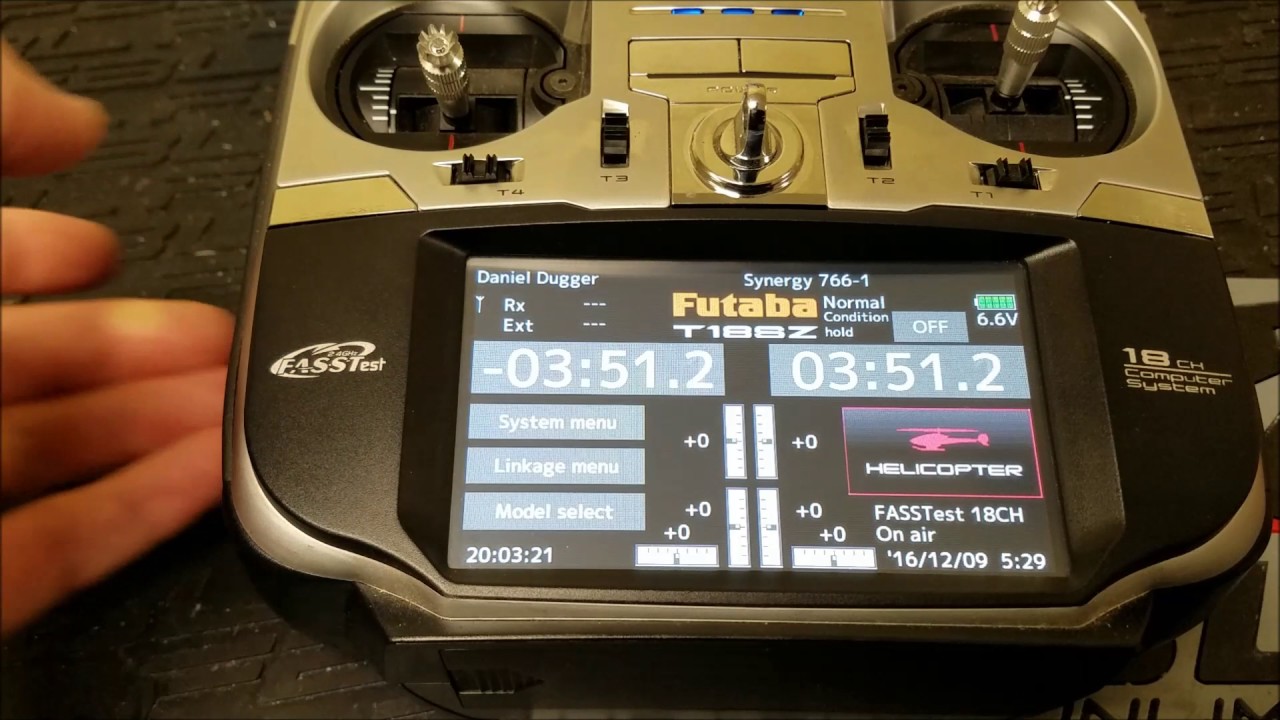 Brain 2 Telemetry setup with Futaba 18SZ - YouTube