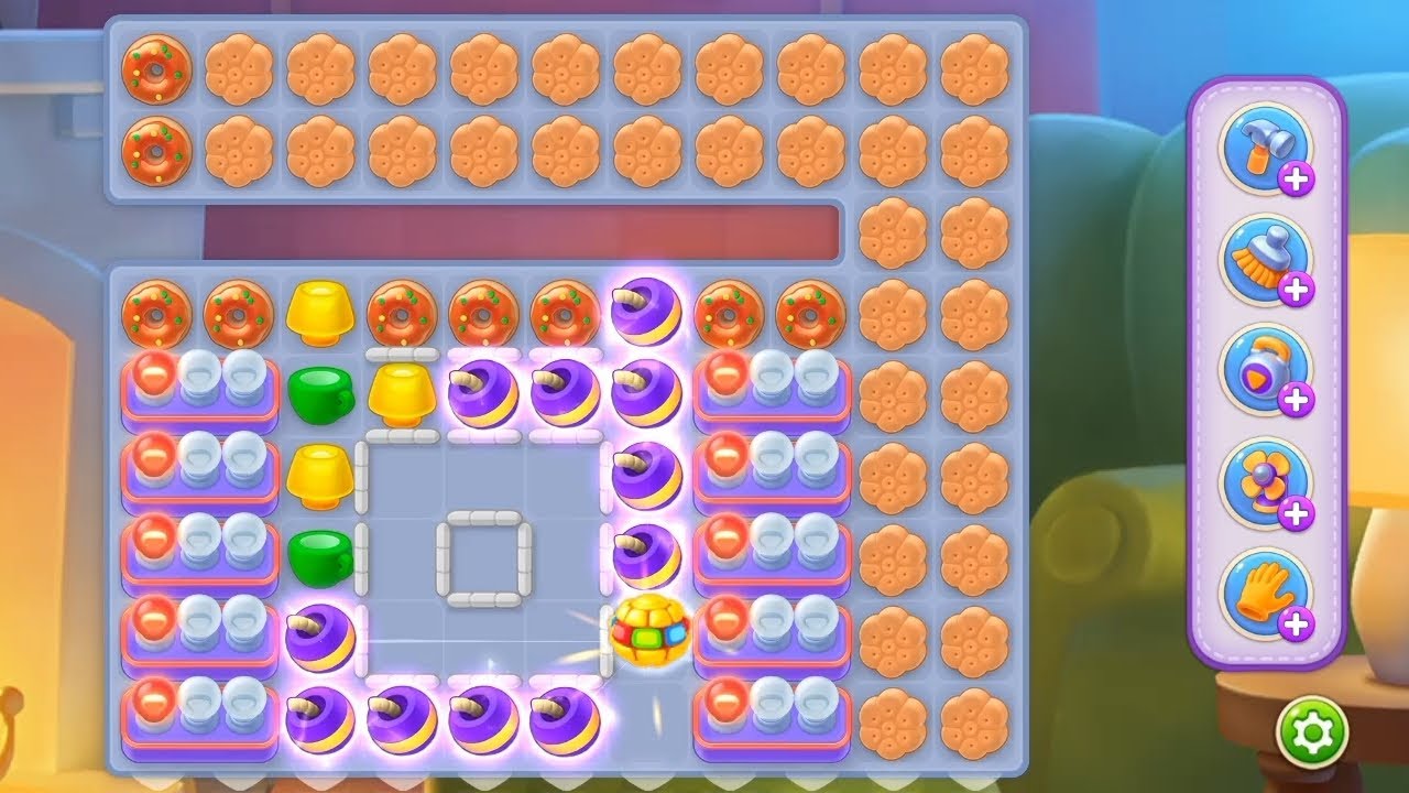 homescapes level 8489 | homescapes hard level - YouTube